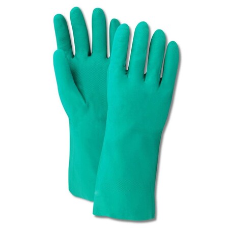 Magid Chemical Resistant Gloves, Green, 10, 12 PK EW2-10 | Zoro
