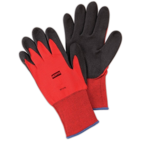 Honeywell North Gloves Red Nylon/Foam Pvc 7S NF11/7S | Zoro