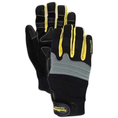 Magid ProGrade Plus PGP45T Synthetic Leather Palm Work Gloves with ...