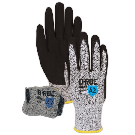 Magid Vend Ready Gloves, Black, 7 SWGPD700-7 | Zoro