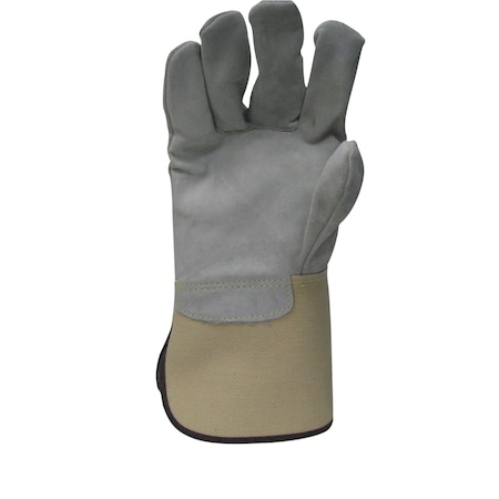 Magid Full Split Leather Work Glove, 12PK T374G-S | Zoro