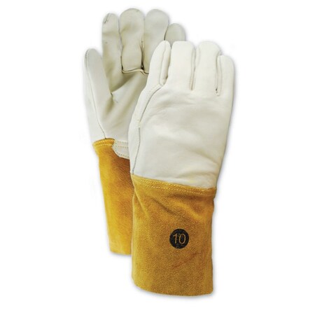 Magid DuraMaster T6573LGEV Unlined Full Cow Grain Leather Glove, 12PK ...