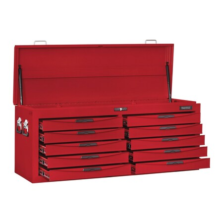 Teng Tools 8 Series Top Box, 10 Drawer, 53 in W TC810N | Zoro