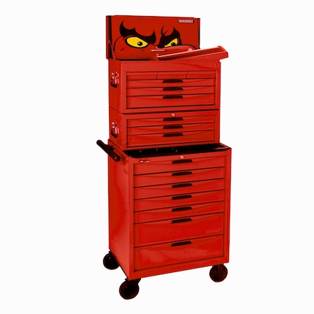 Teng Tools 8 Series Top Box, Middle Box and Roller Cabinet, 6 Drawer ...