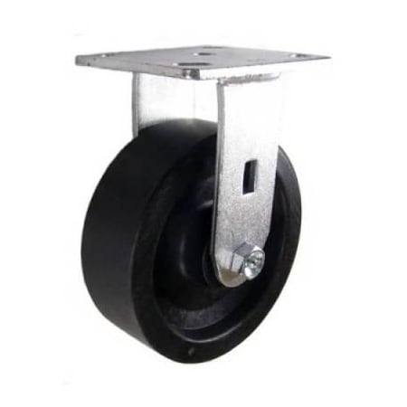 Mapp Caster 6"X2" High Temp Nylon Wheel Rigid Caster - 1,200 Lbs ...