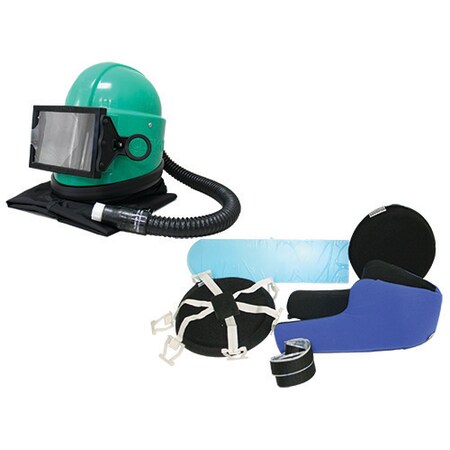 Clemco Apollo 20 Helmet Low Pressure for use with Ambient Air Pump ...