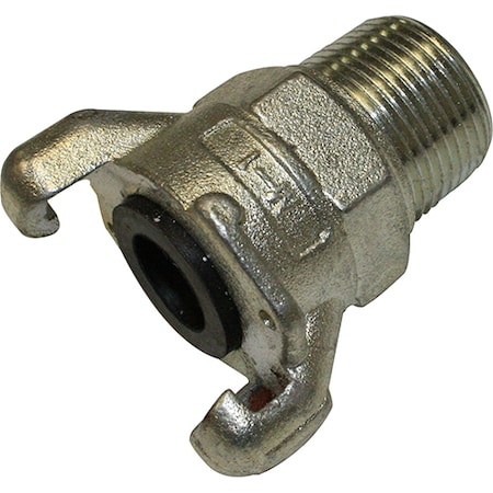Marco Air Hose Coupling 2-Lug Male 3/4" NPT - Metal End 10ME1 | Zoro