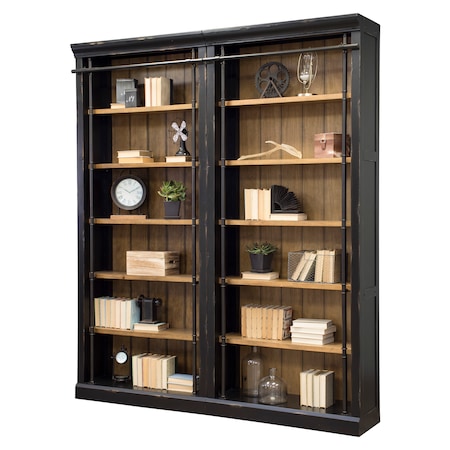 Toulouse Toulouse Bookcase in Aged Ebony IMTE4094 | Zoro