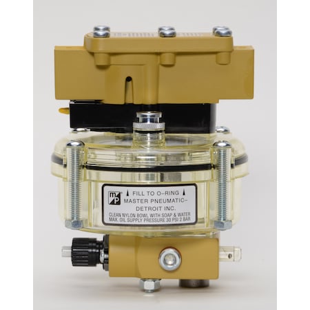 Master Pneumatic SPL W/RESERVOIR 1/2" A64041BB | Zoro