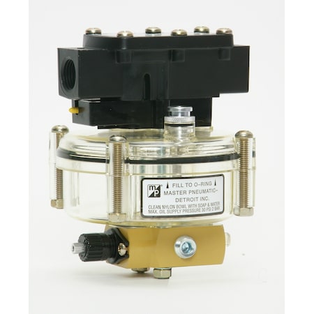 Master Pneumatic SPL D-STREAM W/RES 1/2" D64045F | Zoro