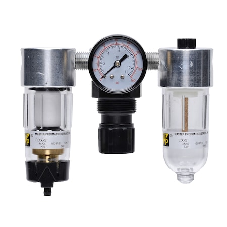Master Pneumatic FILTER REGULATOR 1/4 FR55-2L | Zoro