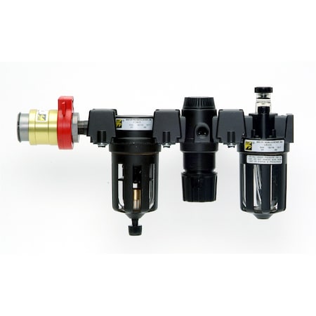 Master Pneumatic MODULAR AID FIL-REG LUB MFDRL60D-3 | Zoro