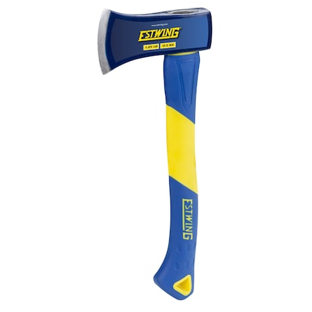 Estwing 1.25lbs Axe with Fiberglass Handle, 14" EAX-114F | Zoro