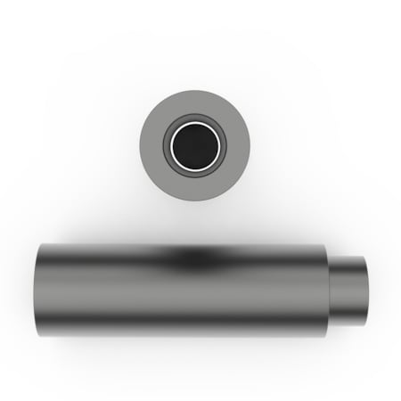 Raf Round Swage Spacer, Brass, 1/8 in Overall Lg, 0.14 in Inside Dia ...