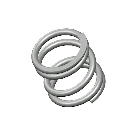Zoro Approved Supplier Compression Spring, O= .546, L= .56, W= .062 R ...