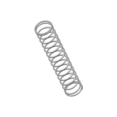 Zoro Approved Supplier Compression Spring, O= .375, L= 2.00, W= .028 R ...