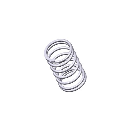 Zoro Approved Supplier Compression Spring, O= .890, L= 1.50, W= .080 R ...