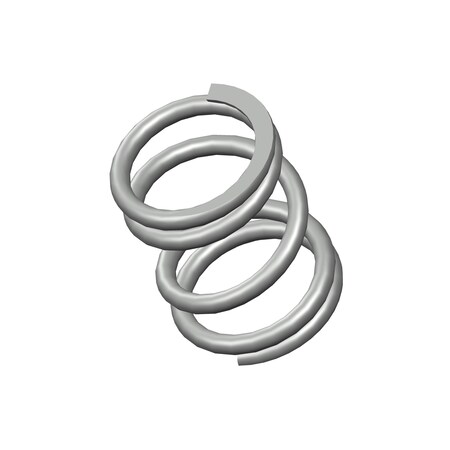 Zoro Approved Supplier Compression Spring, O= .484, L= .63, W= .056 R ...