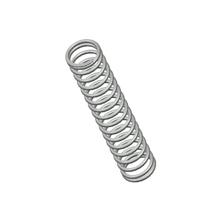 Zoro Approved Supplier Compression Spring, O=1.250, L= 6.38, W= .130 R ...
