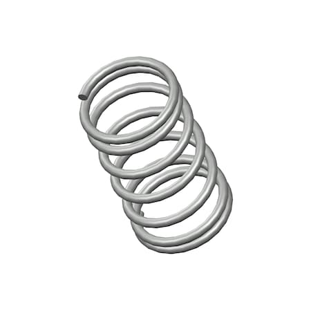 Zoro Approved Supplier Compression Spring, O= .375, L= .69, W= .035 R ...