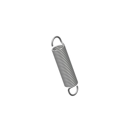 Zoro Approved Supplier Extension Spring, O= .812, L= 4.00, W= .091 ...