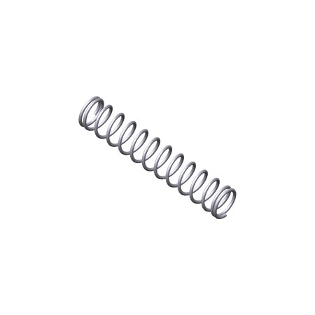 Zoro Approved Supplier Compression Spring, O= 0.102, L= 0.563, W= 0.01 ...