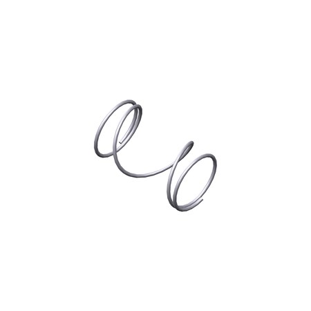 Zoro Approved Supplier Compression Spring, O= 0.18, L= 0.313, W= 0.01 ...