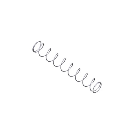 Zoro Approved Supplier Compression Spring, O= 0.188, L= 1.25, W= 0.01 ...