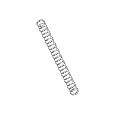 Zoro Approved Supplier Compression Spring, O= .120, L= 1.50, W= .012 ...