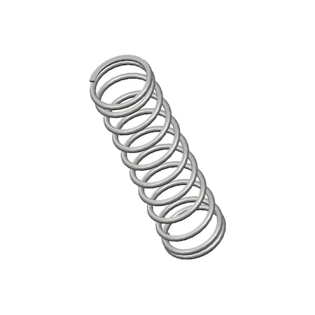 Zoro Approved Supplier Compression Spring, O=1.225, L= 4.50, W= .112 ...