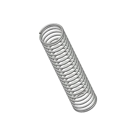 Zoro Approved Supplier Compression Spring, O= .203, L= .88, W= .015 R S ...