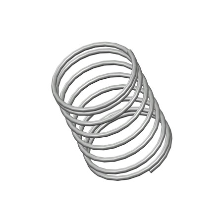 Zoro Approved Supplier Compression Spring, O= .375, L= .50, W= .020 'R ...
