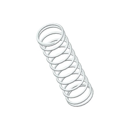 Zoro Approved Supplier Compression Spring, O=1.468, L= 5.13, W= .115 ...