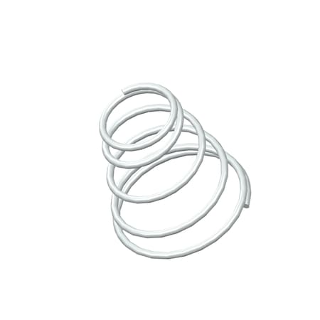 Approved Vendor Taper Spring, Lo= 0.359 , So= 0.203 , W= 0.018 ...
