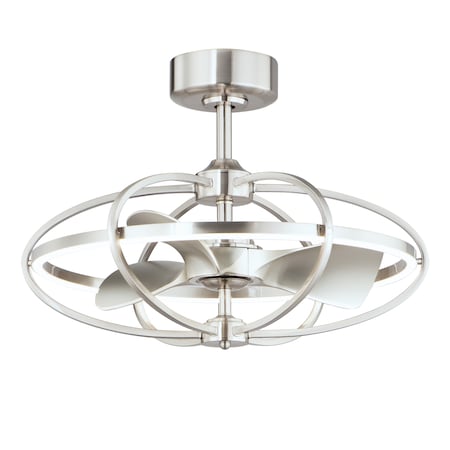Maxim Lighting Corona WiFi-enabled LED Fandelight 61002SN | Zoro