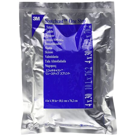 3M Scotchcast Quick Step Double Sided Felt Padded Splint 4 X 30 Inch ...