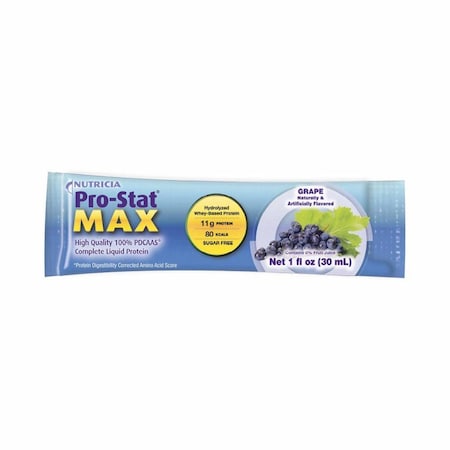 Pro-Stat Max Oral Supplement Grape Flavor Liquid 1 oz. Individual ...
