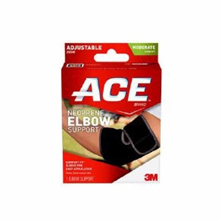 3M Ace Elbow Support One Size Fits Most Pull-On Sleeve Left or Right ...