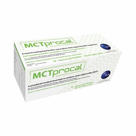 Mctprocal Oral Supplement Unflavored Powder 16 Gram Individual Packet ...