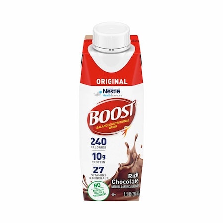Boost Original Oral Supplement Chocolate Flavor Liquid 8 oz. Carton ...