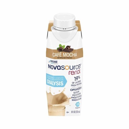 Novasource Renal Oral Supplement, Caf Mocha Flavor, Liquid, 8 oz ...