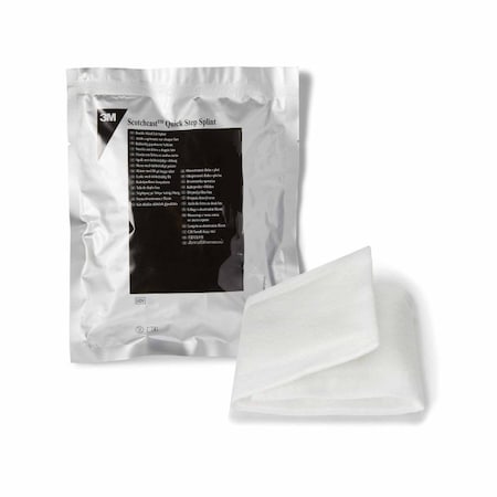 3M Scotchcast Padded Precut Splint 4 X 30 Inch Felt / Fiberglass White ...