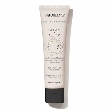 Mdsolarsciences Gleam + Glow Spf5 Facial Moisturizer with Sunscreen ...