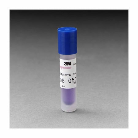 Attest Sterilization Biological Indicator Vial Steam, 100PK 1261P | Zoro