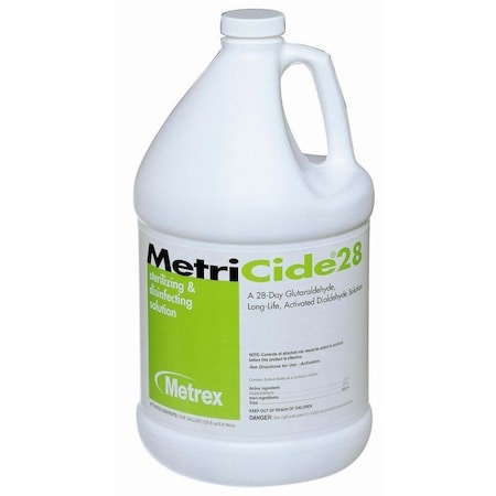 Metricide 28 Glutaraldehyde High-Level Disinfectant, Gallon Jug, 4PK ...