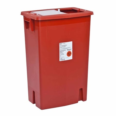 Sharpsafety Sharps Container Red Base 26 H X 18-1/4 W X 12-3/4 D Inch ...