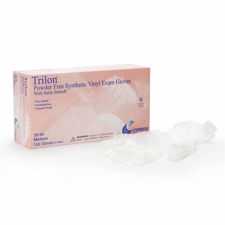TRILON M, Vinyl Powder-Free, Disposable Gloves, - 25-94