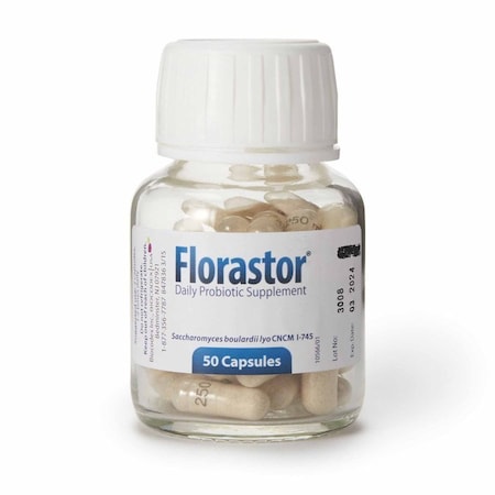 Florastor Probiotic Dietary Supplement Capsule, 50PK 66825000201 | Zoro