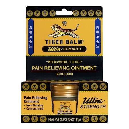 Tiger Balm Ultra Strength Topical Pain Relief 11% - 11% Strength ...