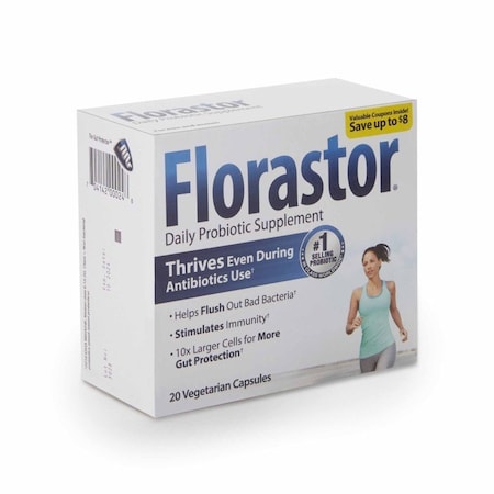 Florastor Probiotic Dietary Supplement Capsule, 20PK 66825008820 | Zoro